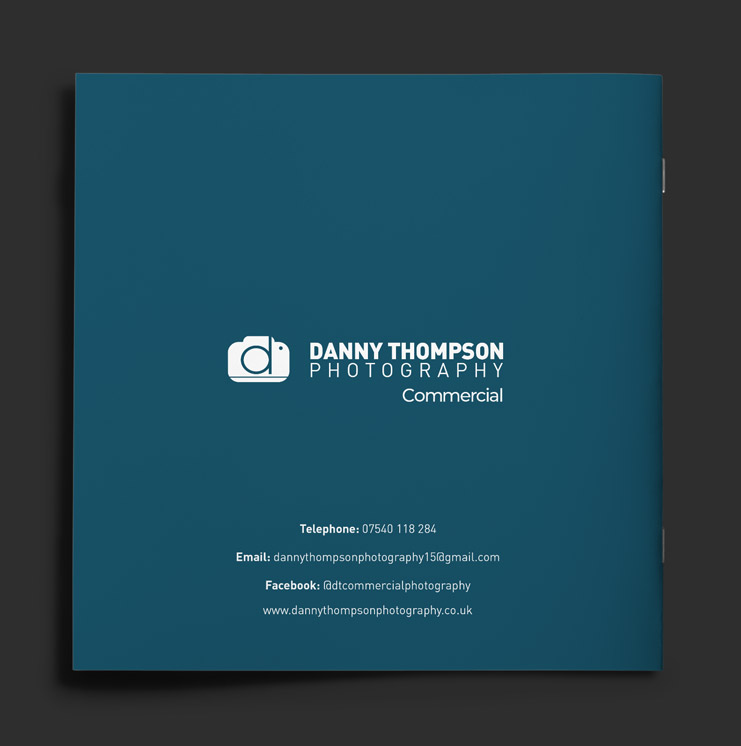 Brochure design for Danny Thompson Commercial Photography