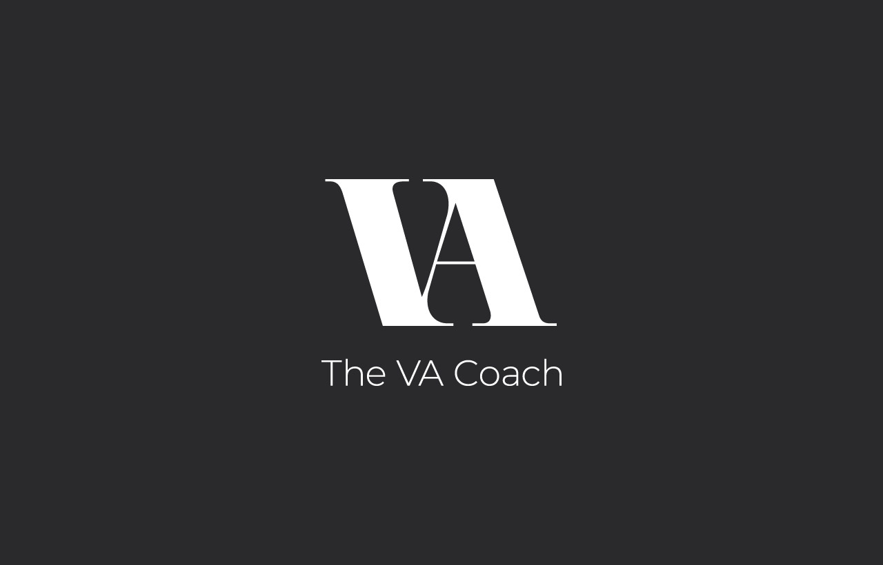 Identity design & branding for The VA Coach by Hive of Many